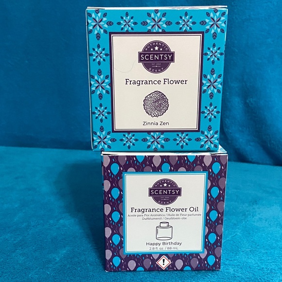 Scentsy | Accents | Scentsy Fragrance Flower Duo Happy Birthday Scent ...